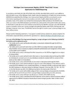 Consumer Access to MCIR via Query Application – mcir.org