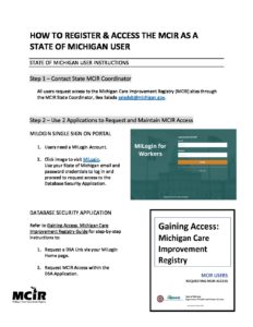 SOM HOW TO REGISTER Tip Sheet – mcir.org